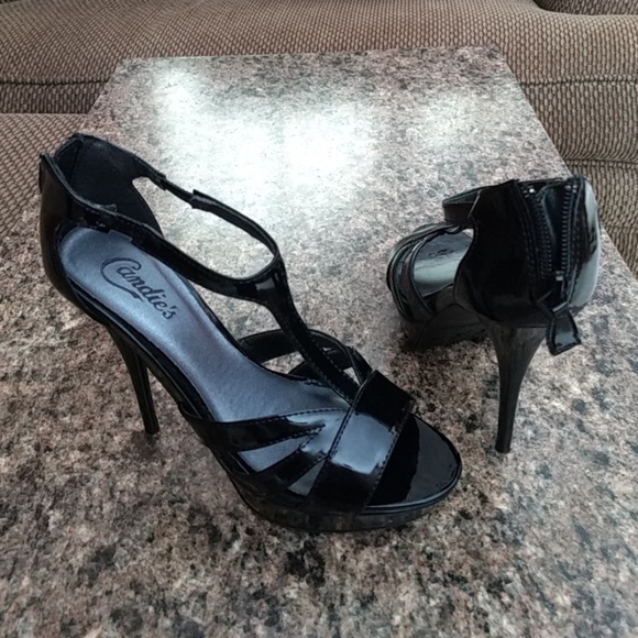 Candie's | Shoes | Candies Tstrap Platform High Heels | Poshmark